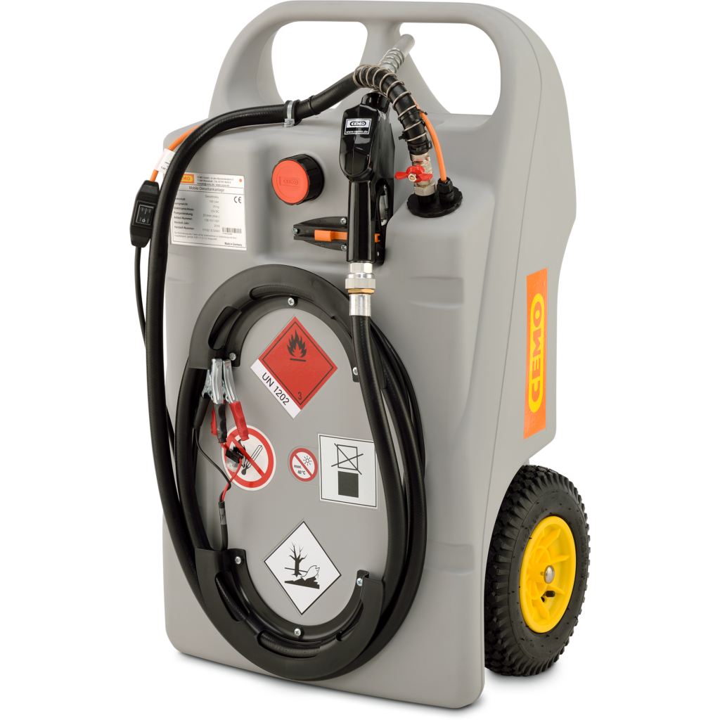 95 Litre CEMO Petrol Fuel Trolley | Oil Tank Supermarket