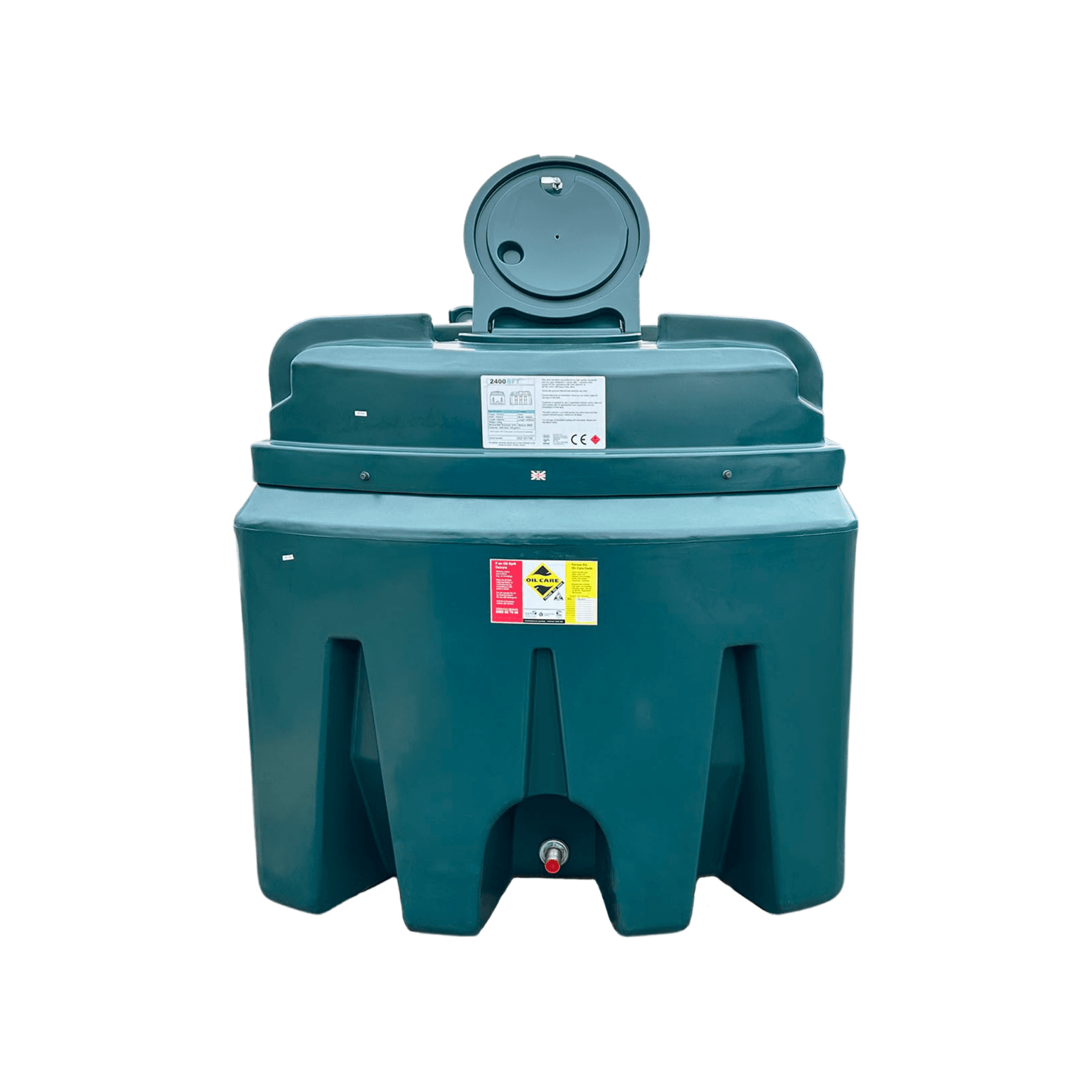 2400 Litre Plastic Bunded Oil Tank - Centurion Oil Tanks